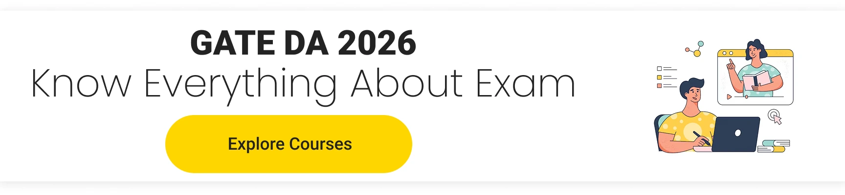 Gate DA Syllabus | Gate CSE 2026 Exam Pattern and Eligibility Criteria